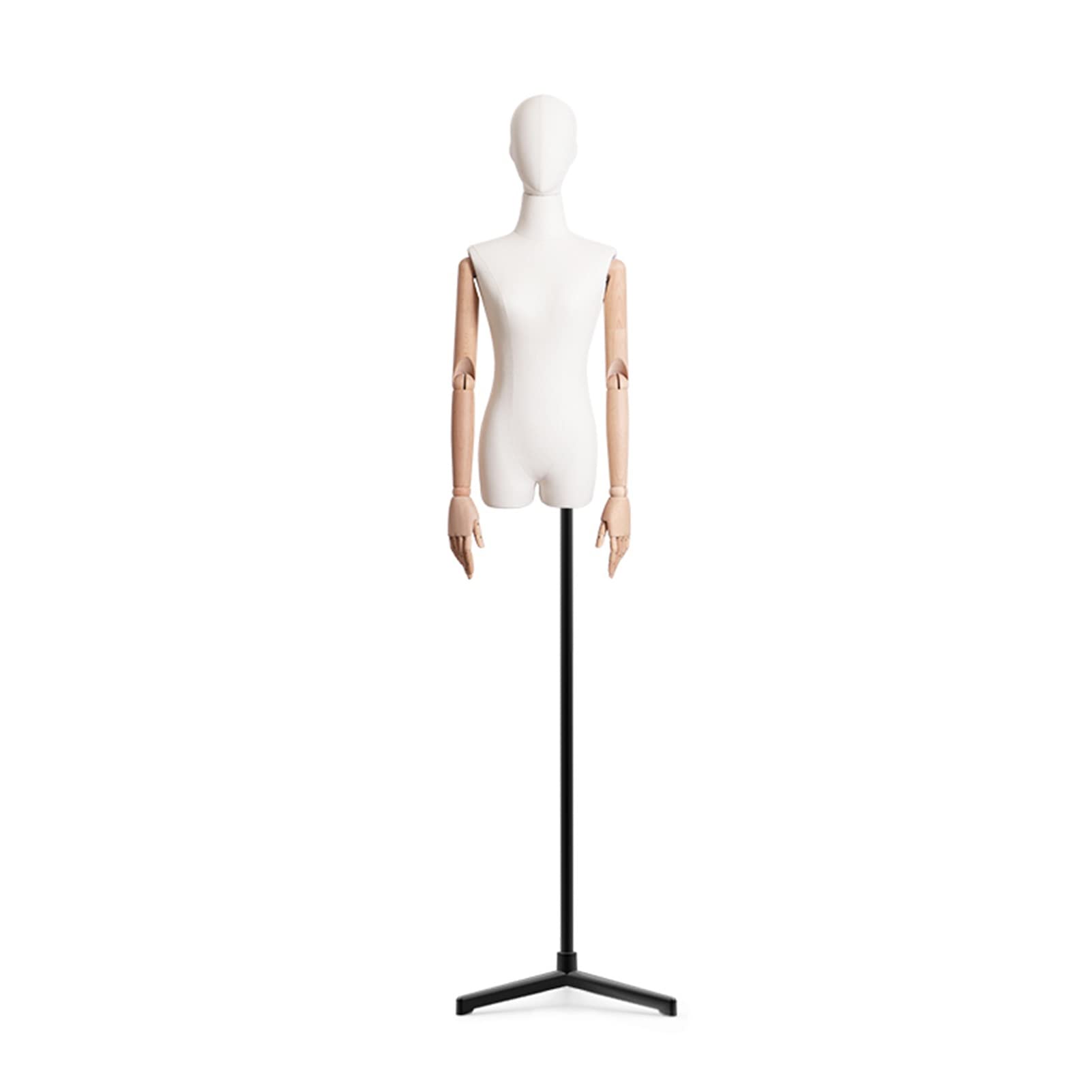 Female Mannequin Torso Body Standard Stature Dummy Model With Head ...
