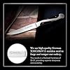 Amazon.com: Hammer Stahl Steakhouse Series | High Carbon German Steel ...