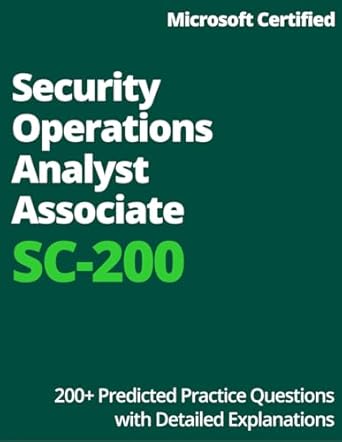 Amazon.com: Microsoft Certified: Security Operations Analyst Associate ...