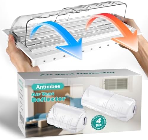 Magnetic Air & Hear Deflectors, 9”-15.5” Adjustable Vent Deflector for ...