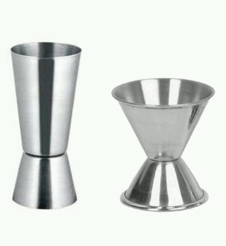 Buy AT HOME Stainless Steel 30/60 ml Peg Measurer 2 Pcs. Combo Pack ...