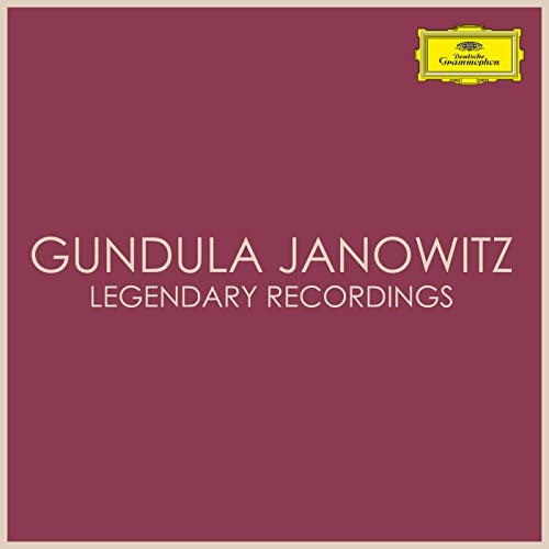 Gundula Janowitz - Legendary Recordings by Gundula Janowitz on Amazon ...