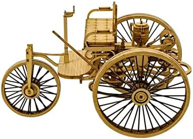 Wood Model for the First Car in the World, DIY 3D Wooden Puzzle for the ...