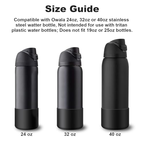 Snapklik.com : Silicone Boot For Owala Water Bottle 24 Oz 32 Oz 40 Oz ...