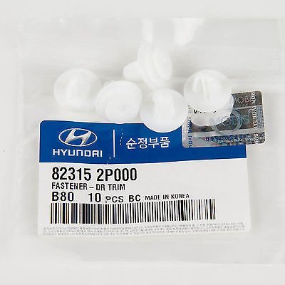 Amazon.com: HYUNDAI (Pack of 5) Genuine OEM Fastener Door Trim Panel ...