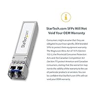 StarTech.com Cisco Meraki MA-SFP-1GB-SX Compatible SFP Module ...