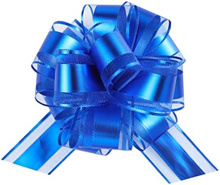 Amazon.com: 36 Pieces Black Pull Bow Wrapping Pull Bow Ribbon Pull Bows ...