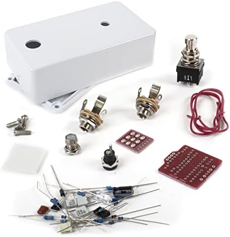 Amazon.com: StewMac Two Kings Boost Pedal Kit With White Enclosure, 9 ...