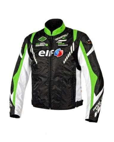 Amazon | [エルフ] ライディングジャケット EJ-W119 メンズ 4L グリーン | ジャケット | 車＆バイク