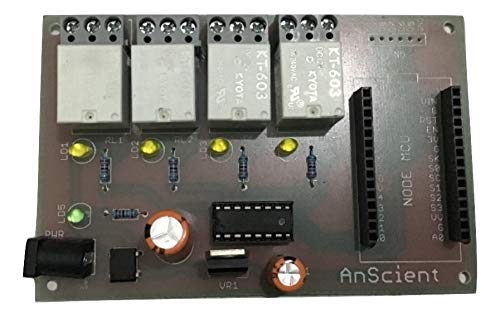 4 Channel Relay Module with nodemcu Shield : Amazon.in: Electronics