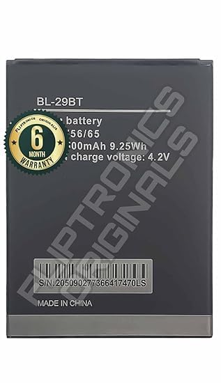 FLIPTRONICS ORIGINALS™ BL-29BT Battery for Tecno Spark Go KE5 Battery ...
