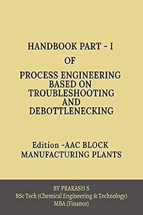 Buy HAND BOOK PART-I OF PROCESS ENGINEERING BASED ON TROUBLE SHOOTING ...