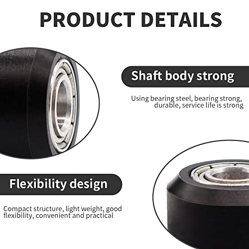 Snapklik.com : iMetrx Small POM Wheels Rollers Mini