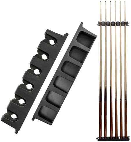 Amazon.com: MoyanSuper Pool Cue Rack Wall Mounted Rack Billiard Cue ...