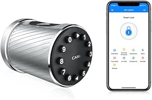 SMARTPASS Electronic Door Lock with Fingerprint, Phone, Code, Card ...