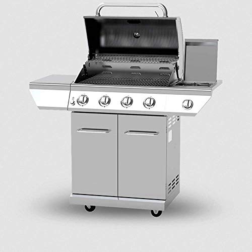 Uniflasy Cast Iron Cooking Grate Replacement for Nexgrill 4 Burner 720 ...