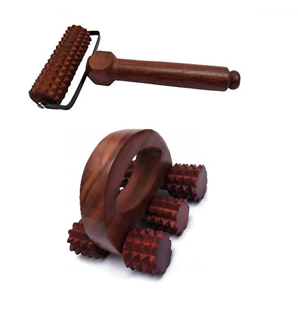 Style Shopping Wooden Roller Foot Massager Body Stress Buster ...