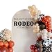 Amazon.com: CIEQR Rodeo Theme Wall Decal, Western Themed 2nd Birthday ...