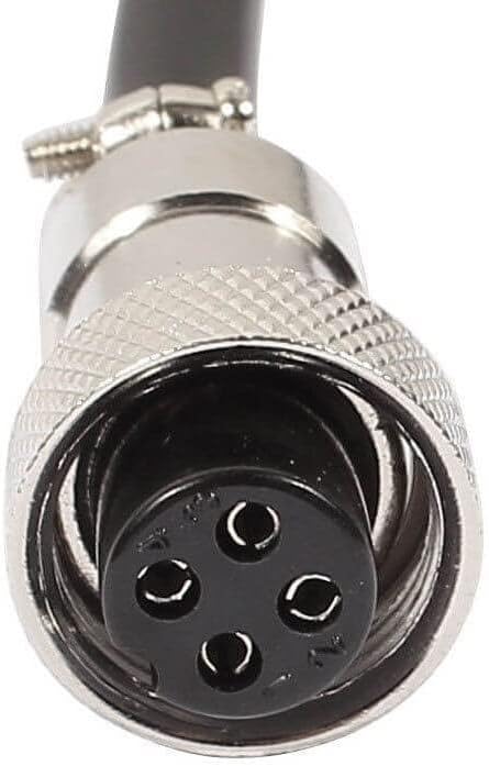 Amazon.com: keisnoaja GX12 4 Pin Female Assembly Plug Cables Circular ...
