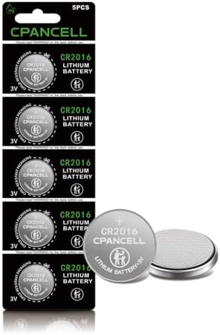 Amazon.com: CPANCELL CR2016 3V Lithium Batteries High Capacity Battery ...