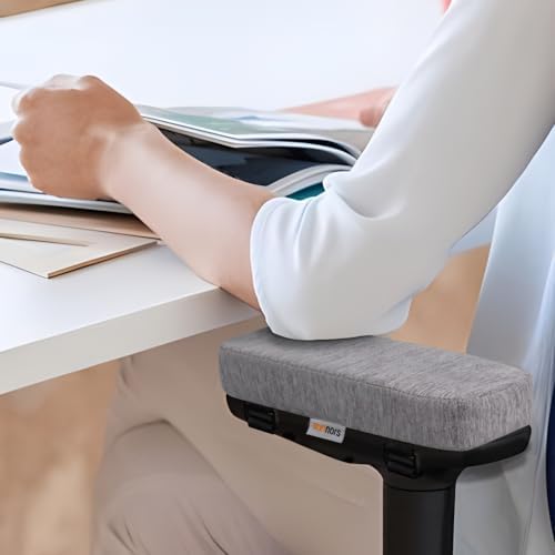 Amazon.com: Sunnors Office Chair Arm Covers with Memory Foam Elbow ...