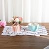 Amazon.com: 2 PCS Dollies for Tables Handmade Cotton Crochet Doilies ...