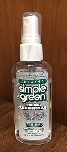 Amazon.com: Crystal Simple Green Industrial Cleaner/Degreaser 2oz spray ...