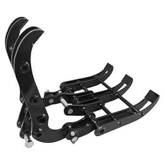 Amazon.com: HonHuCo Mini Excavator Grabber Attachments Gripper Wood ...