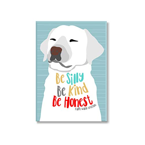 Amazon.com: Be Silly Be Honest Be Kind Dog Magnet 2.5 x 3.5 : Home ...