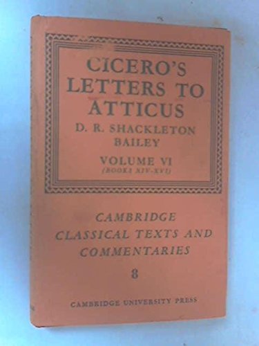 The Letters Of Marcus Tullius Cicero To Titus Pomponius