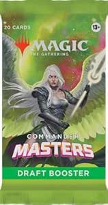 Amazon.com: Generic MTG Draft Booster Pack Lot MTG Commander Masters ...