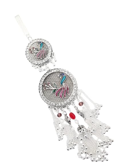 Yagyavalkya Silver Saree Waist Challa Juda Key Chain Designer Vintage ...