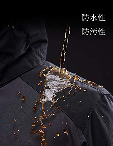 FAXIKIO ジャケット レディース 防寒着 登山服 コート 二着セット 防水防風 防風ジャケ | 永遠のファッション