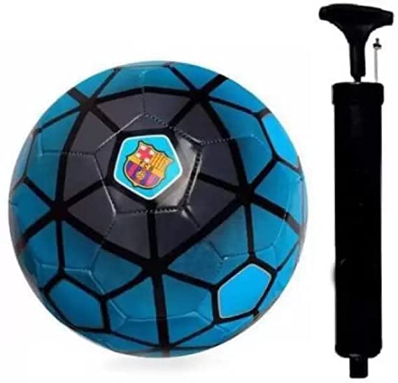 Buy VED Enterprises FCB Football Combo with Pump Football - Size: 5 ...