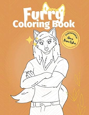 Amazon.com: Furry Coloring Book: 25 Illustrations of Cute and Funny ...