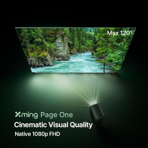 Xming Page One Smart Projector - World's First Google TV OS | Full HD ...