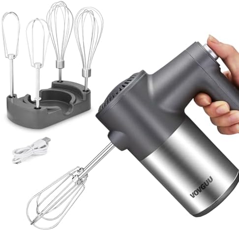 Amazon.com: Cordless Electric Whisk - Hand Mixer Portable Handheld ...