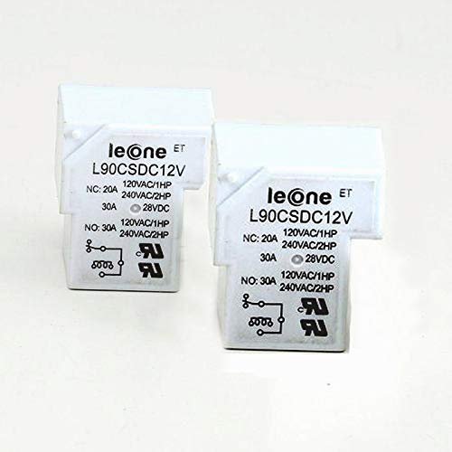 AdraXx L90-CSDC 12V 30 Amp. T TYPE PCB MOUNTABLE RELAY(Pack of 2 ...