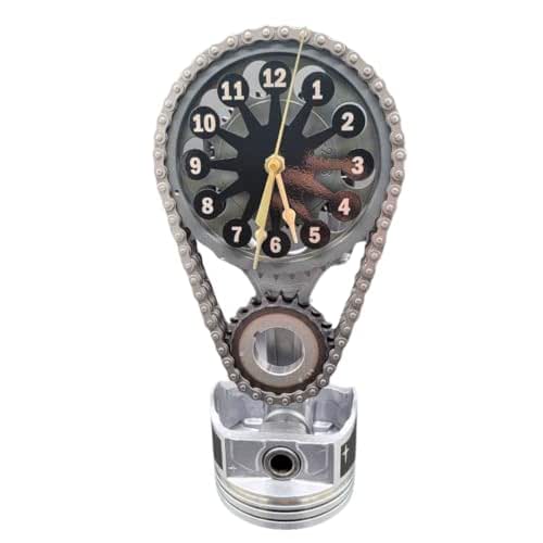Amazon.com: Chevy Small Block Rotating Timing Chain Clock by Clock9nine ...