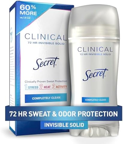 Amazon.com: Secret Whole Body Deodorant Stick for Women, Naturally ...