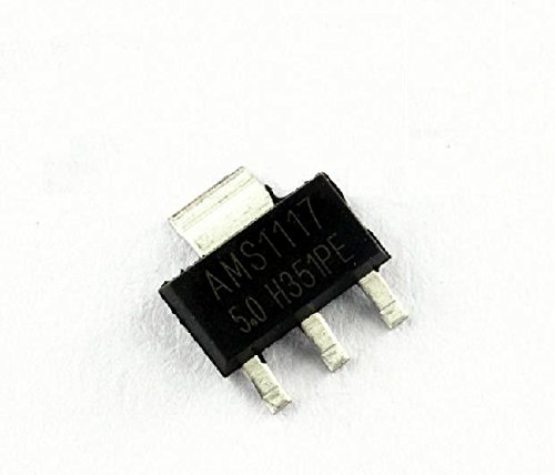 Alcoa Prime 20PCS NEW AMS1117 AMS117-5.0 5.0V 1A Voltage Regulator SOT ...
