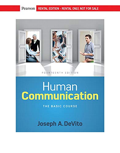 Amazon.com: Human Communication: The Basic Course [RENTAL EDITION ...