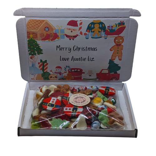Personalised Christmas sweet box|Christmas sweet box |Kids Xmas sweet ...