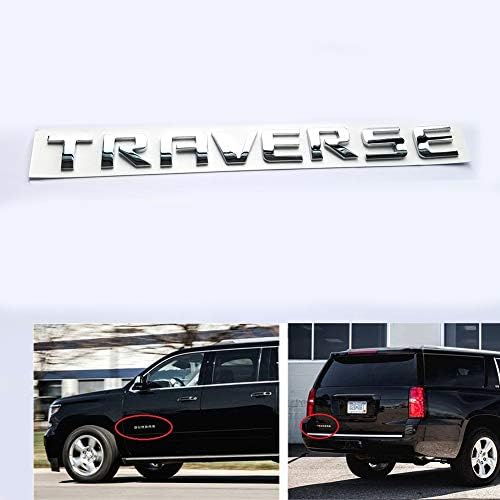 Amazon.com: 2X OEM Traverse Emblem Nameplate Fender Letters 3D Logo ...