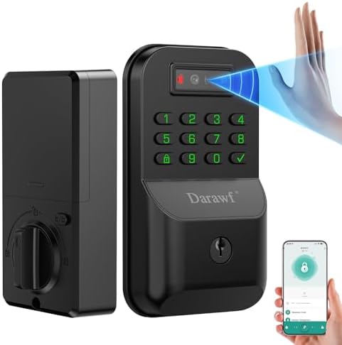 Smart Keypad Door Lock with Handle: NICE DIGI Keyless Entry Digital ...