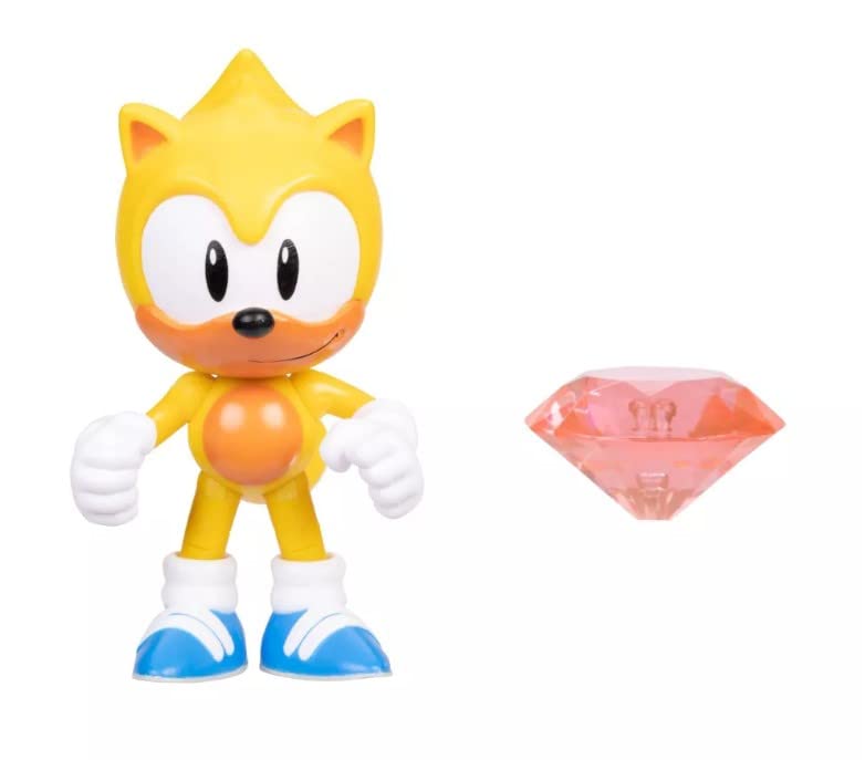 Sonic The Hedgehog 4″ Articulated Action Figure Collection (Choose ...