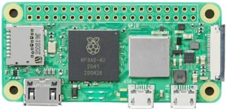 Raspberry Pi Zero 2 W Development Board with Quad-Core CPU, Bluetooth BLE 4.2 and Antenna ...