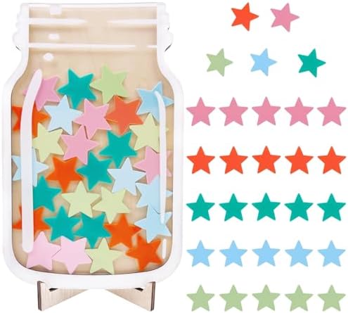 Magnetic Reward Chart for Kids at Home, Behavior Chart Pad with 26 ...