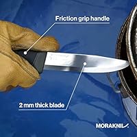 Amazon.com: Morakniv Companion Heavy Duty Knife with Sandvik Carbon ...