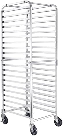 Amazon.com: HARDURA 20 Tier Bun Pan Rack, Bakery Rack with Casters, NSF ...